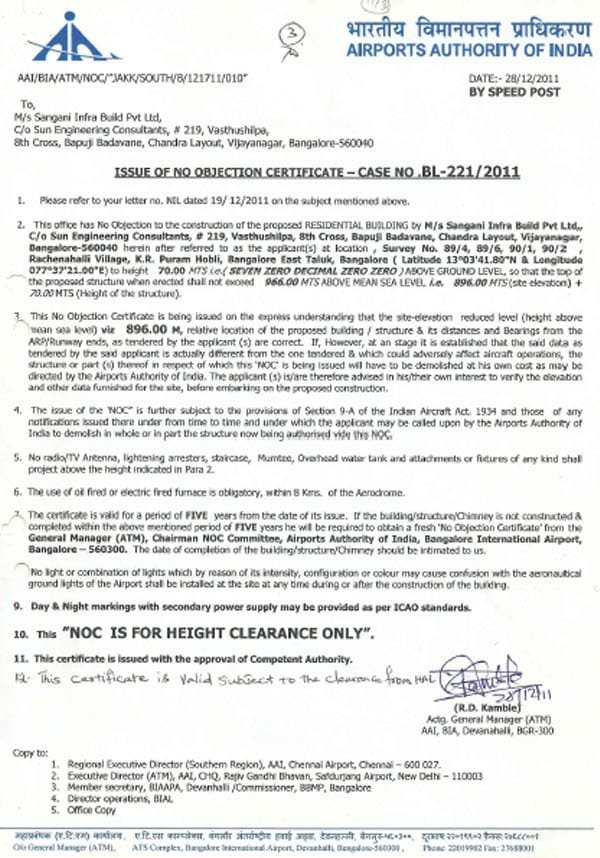 Property Documents Description & Samples - Metro Law Firm Bangalore